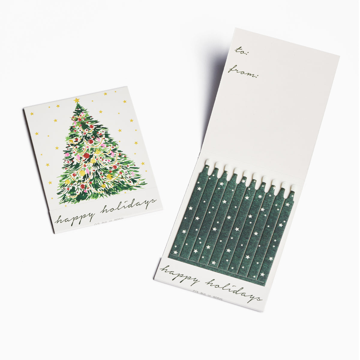 Christmas Tree Match Card® – Abigail Jayne Design