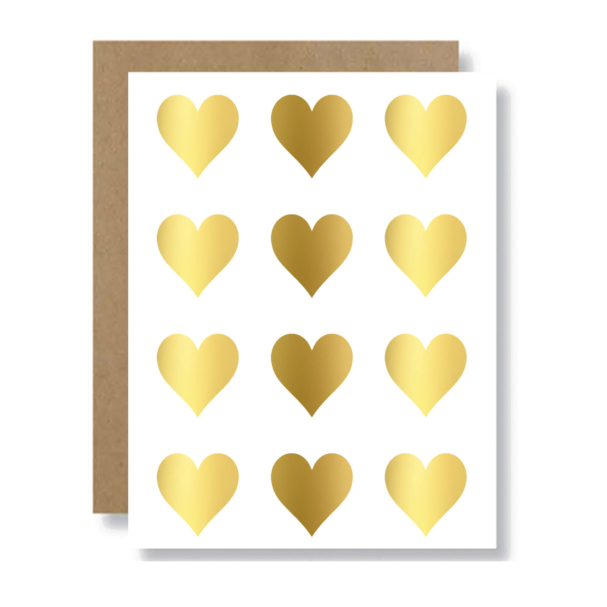 Gold Hearts Enclosure Stickers - 36 – Abigail Jayne Design