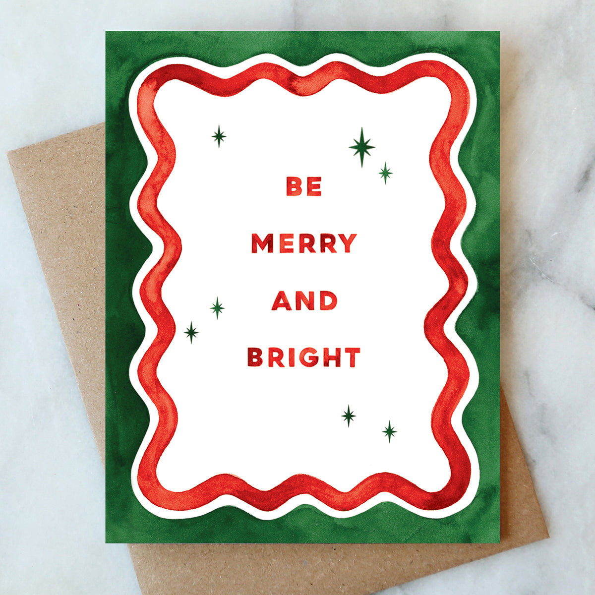 Wavy Holiday Card - Box Set of 6 – Abigail Jayne Design