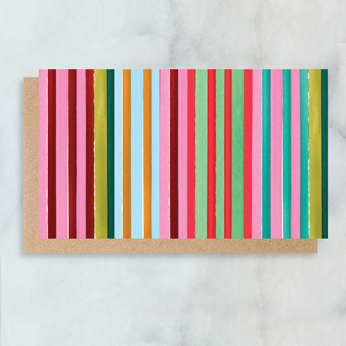 Multicolor Stripe Mini Cards - Boxed Set of 6 – Abigail Jayne Design