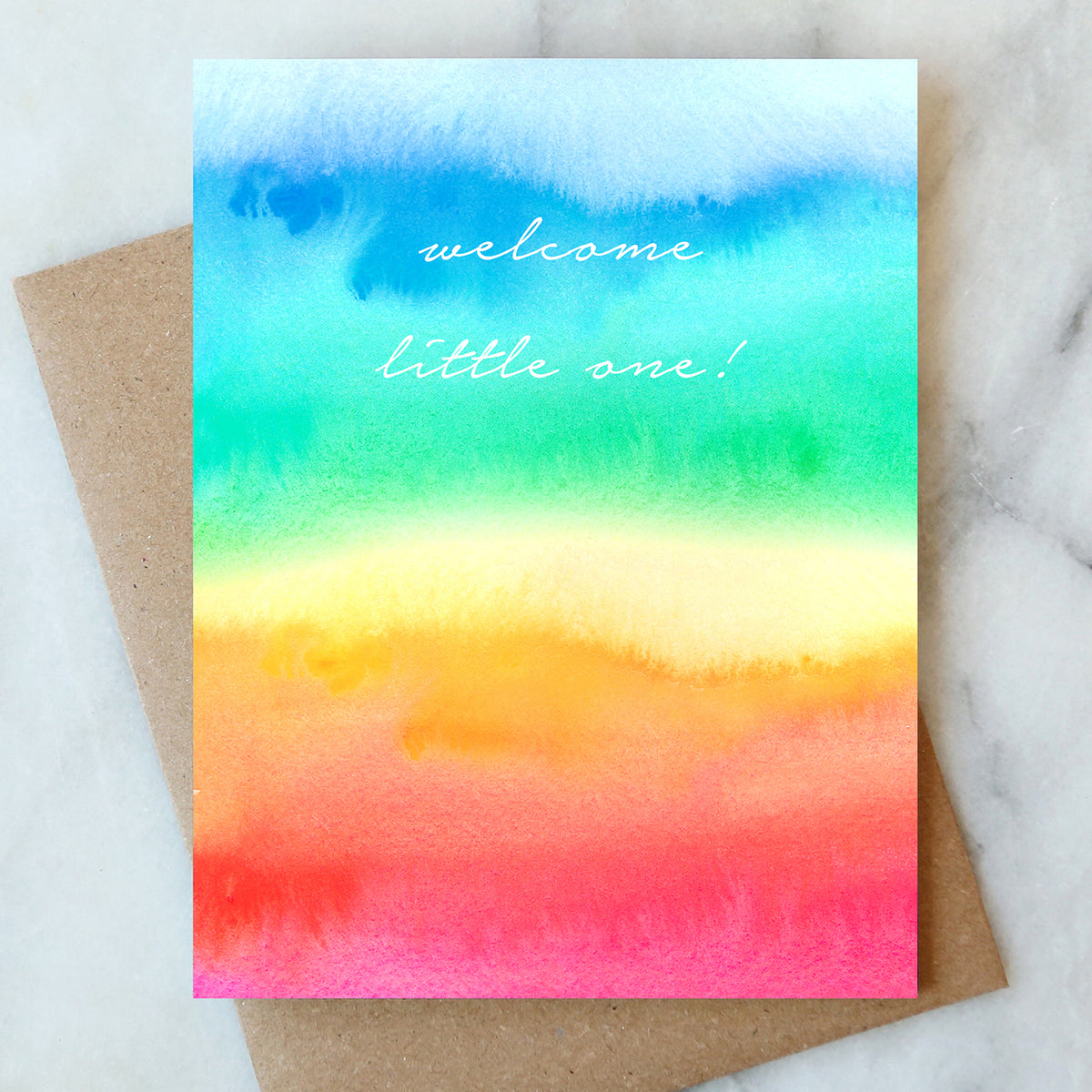 Rainbow Baby Card – Abigail Jayne Design