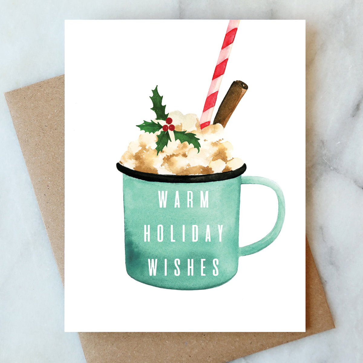Holiday Cocoa Card – Abigail Jayne Design