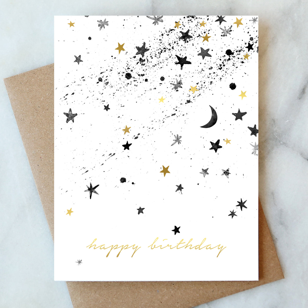 Stars Birthday Card – Abigail Jayne Design