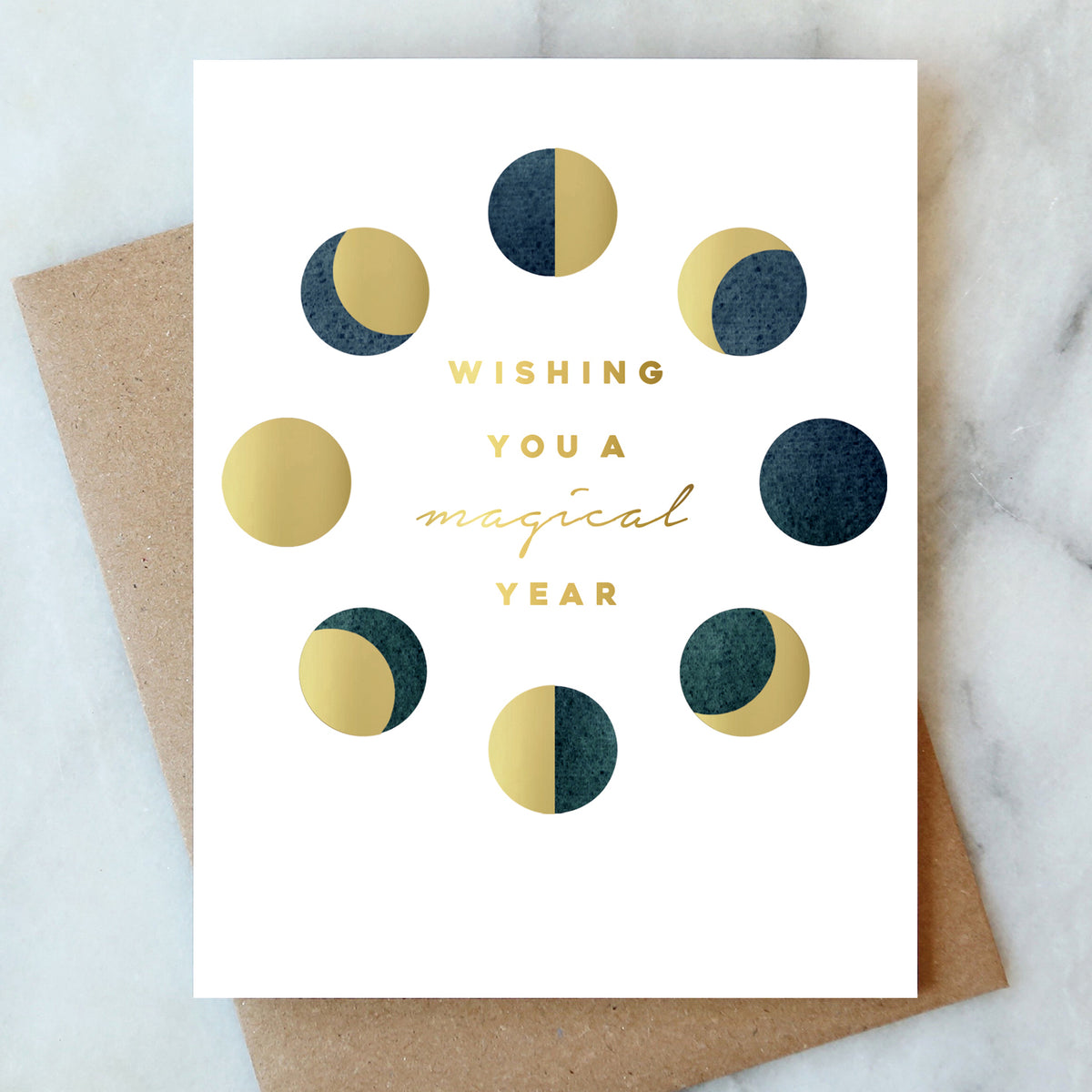 Phases of the Moon Birthday Card – Abigail Jayne Design